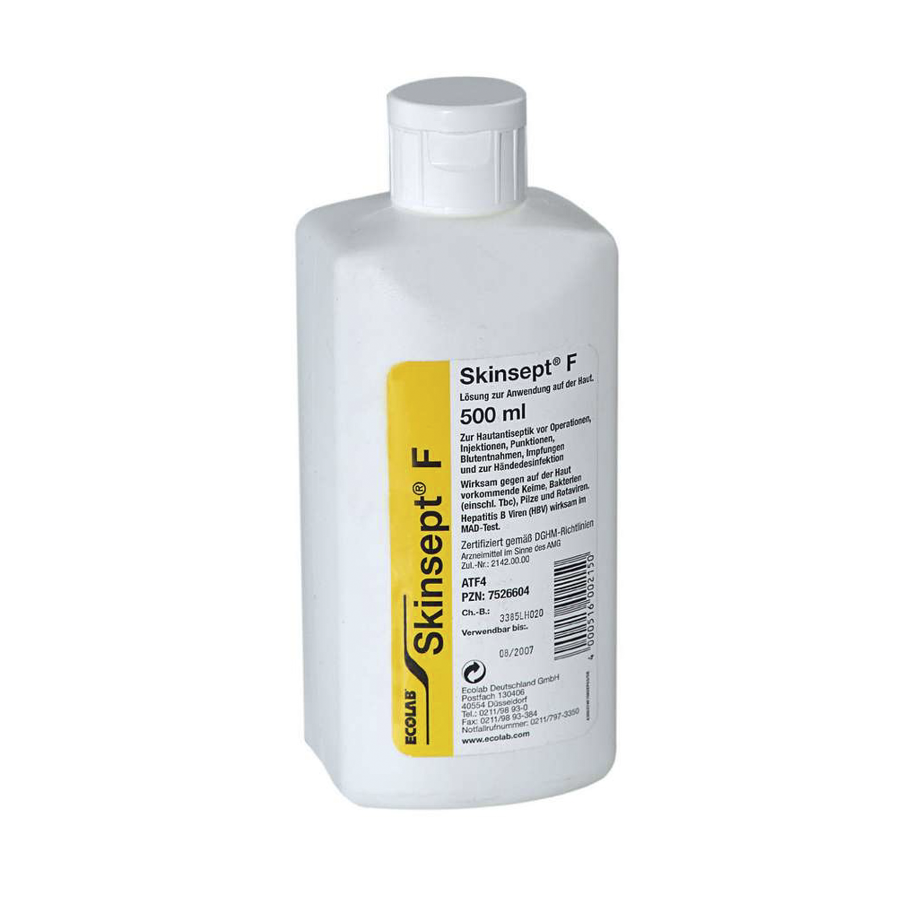 SKINSEPT F 500 ml | Váš dodavatel ve světě zdravotnictví.