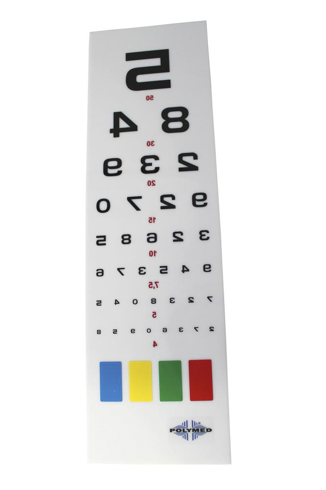 Matnice optotypu, čísla inverzní - POLYMED medical | Váš dodavatel ve ...